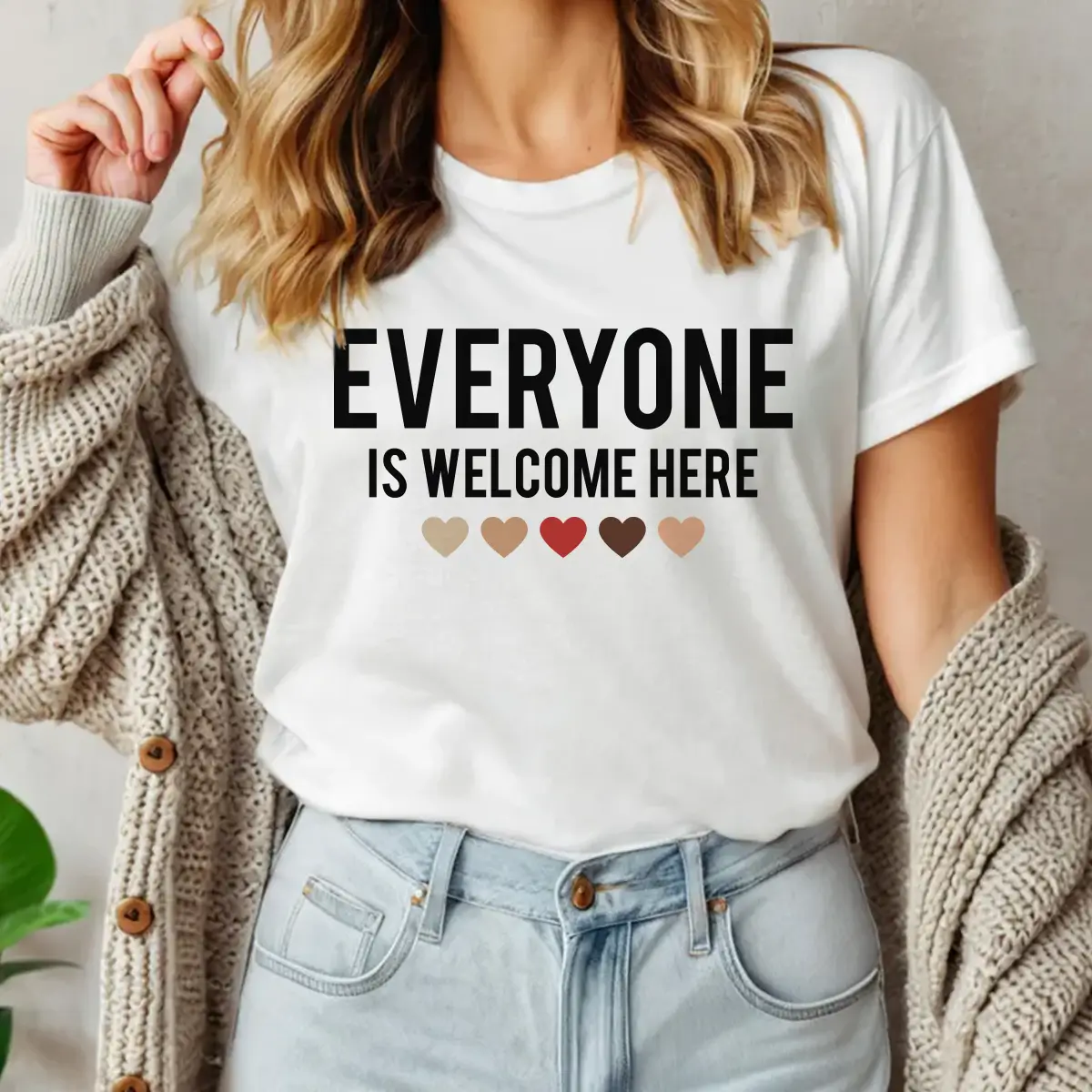 Everyone Is Welcome Here T Shirt, Idaho Teacher Respect Everyone Else T ...